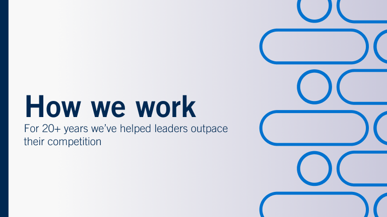 How we work - Solution Design Group